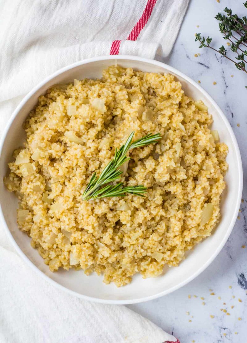 Bulgur Pilaf with Milk – İpek Bulgur Recipes
